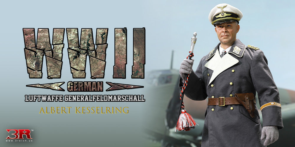 3R - Albert Kesselring WWII German Luftwaffe Generalfeldmarschall 1:6 ...