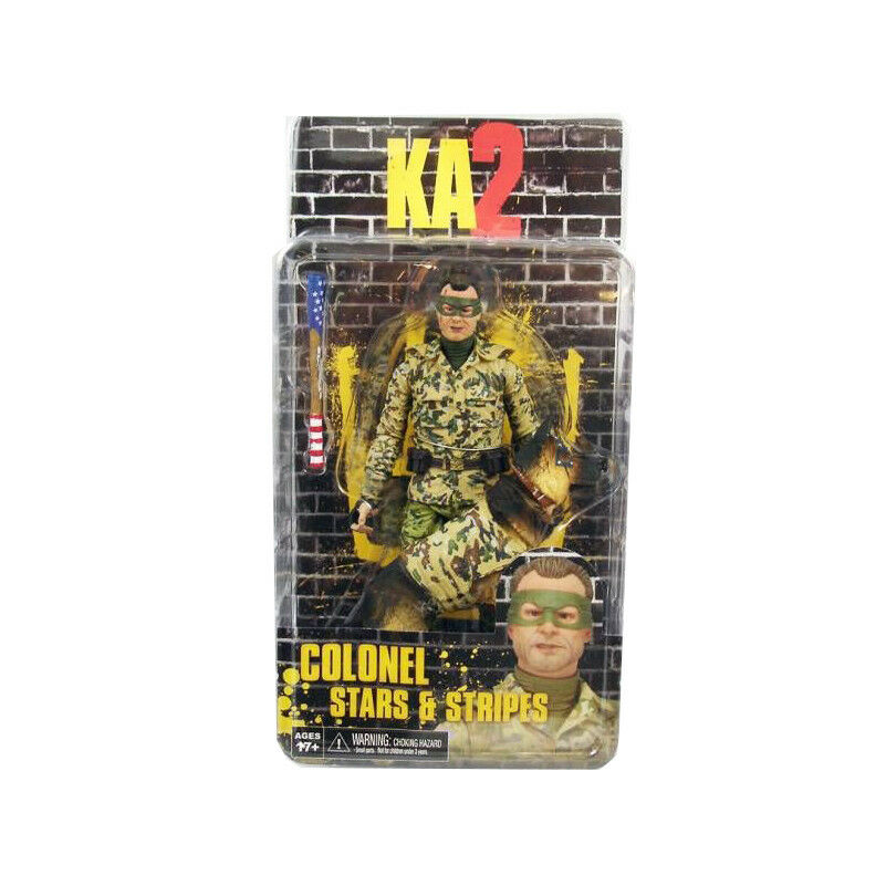 NECA - Kick Ass 2 Colonel Stars & Stripes Action Figure – Animetoys