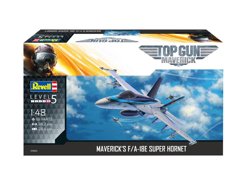 REVELL - Top Gun Maverick Model Kit Maverick´s F/A-18E Super Hornet 1 ...