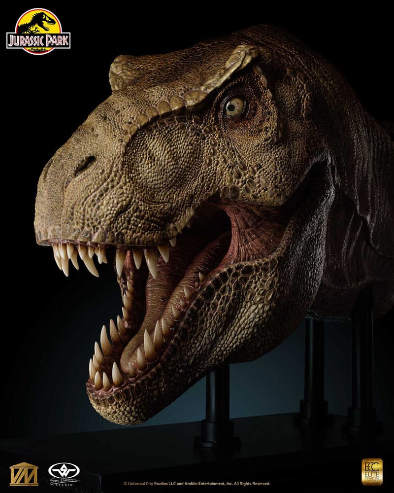 ECC - Jurassic Park 1/2 Statue T-Rex Head – Animetoys